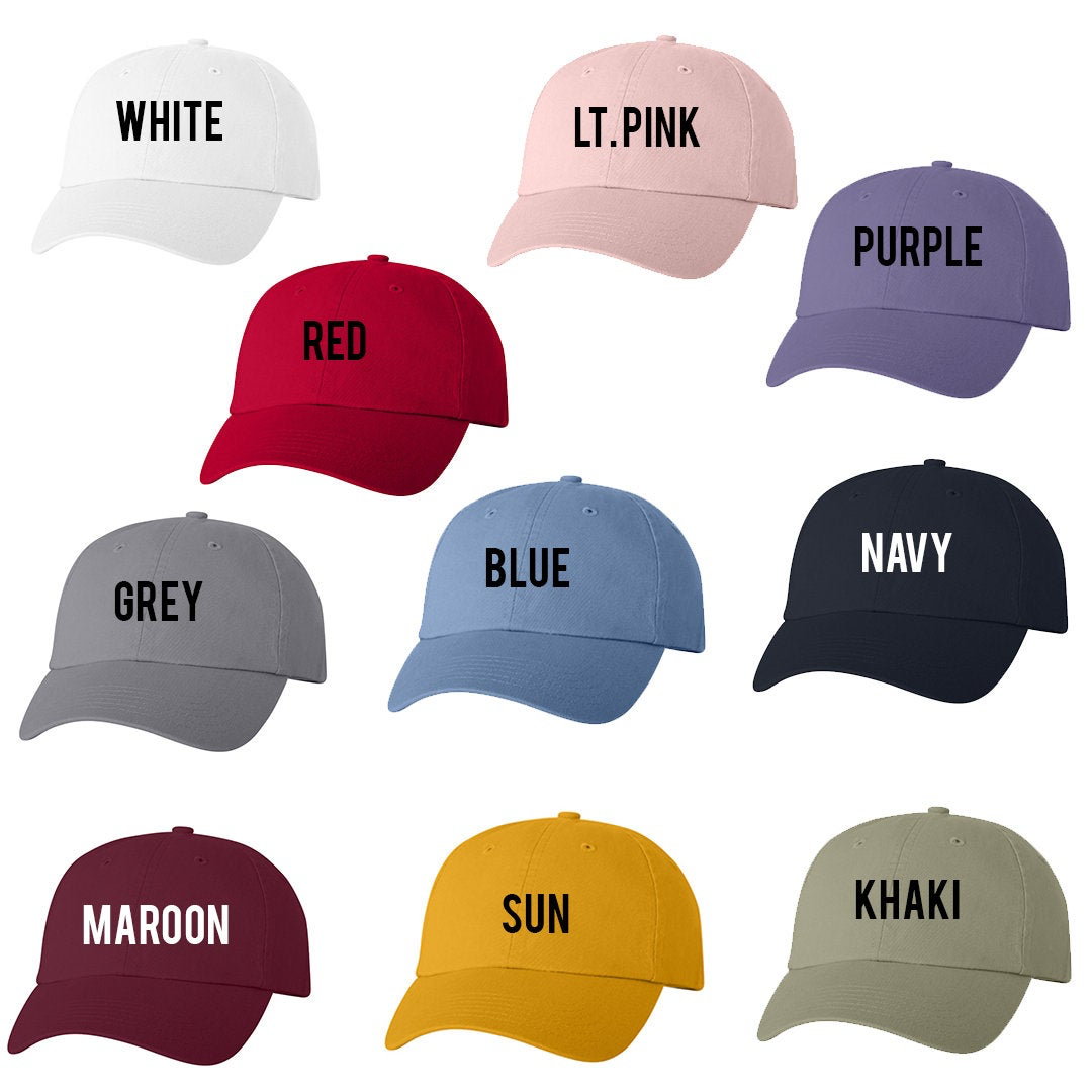 Custom Embroidered Unisex Dad Hat – ADashOfChic